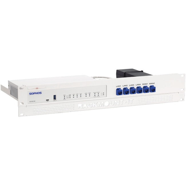 RACKMOUNT.IT Rack Mount for Network Equipment, Firewall - Signal White